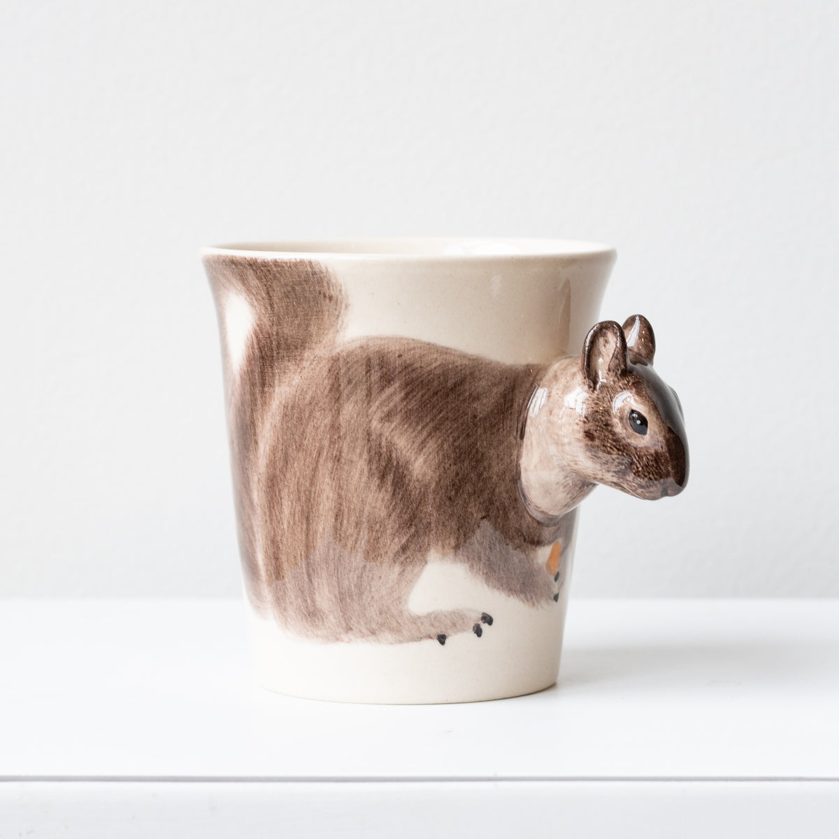 up squirrel mug